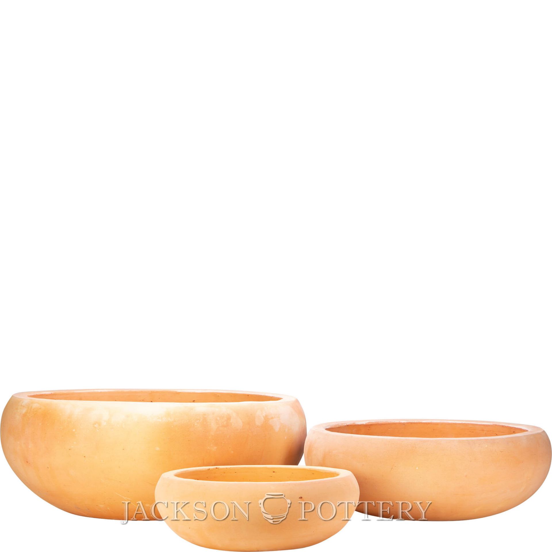 Jackson Pottery | AT-48S3 Kelso Bowl Planter Set of 3