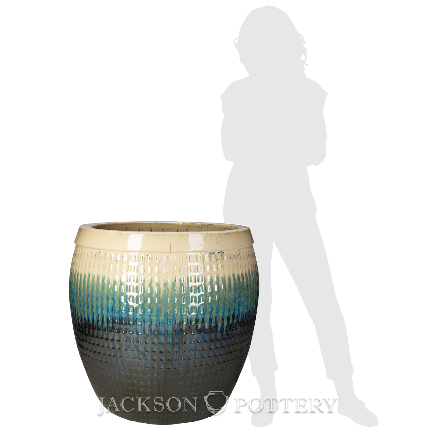 Jackson Pottery | DG-021C Centurian Planter, 31 in.